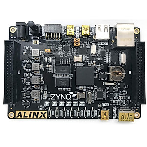 ALINX Brand Xilinx Zynq-7000 ARM/Artix-7 FPGA SoC Development Board Zedboard (AX7020, FPGA Board with DA/AD/Camera/LCD Module)