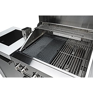 Mont Alpi MAGR Dual Sided Heavy Duty Cast Iron Reversible Griddle Grill Pan Plate - Flat & Ridged Surface - Fits any Mont Alpi Grill Model