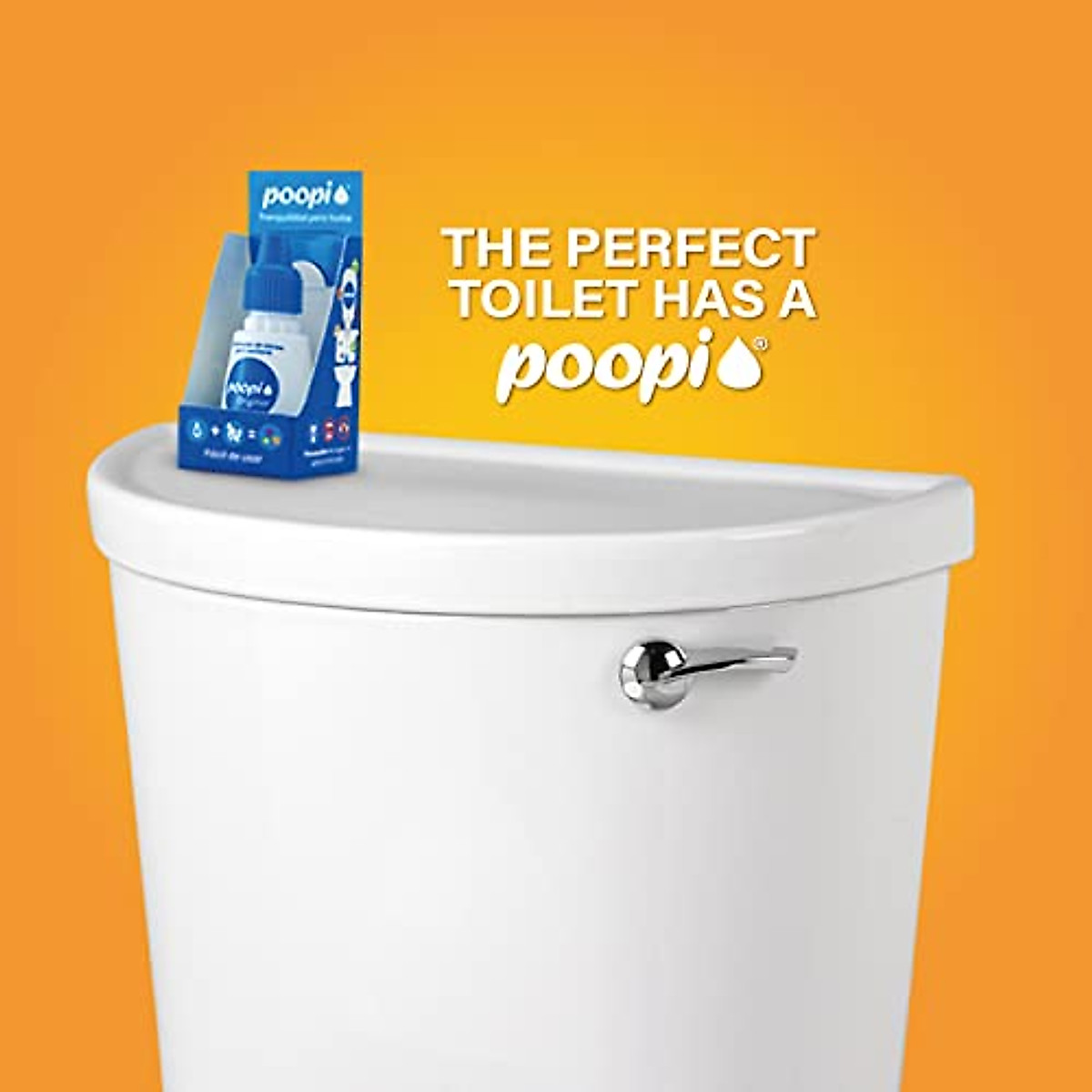 Poopi Drops - Before you go - Toilet Drops - Deodorizer odor eliminator - Toilet freshener - Say Goodbye to bad odors with Poopi toilet odor eliminator (Single, X-Treme)