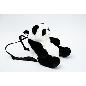 Lhcn021 Plush filled panda doll backpack, suitable for student travel and shopping backpack