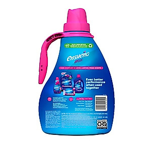 Ensueño - Max Liquid Fabric Softener- With Long-Lasting Freshener And Wrinkle Eliminating formula, Spring Fresh Scent - (125 oz) (Pack of 2)