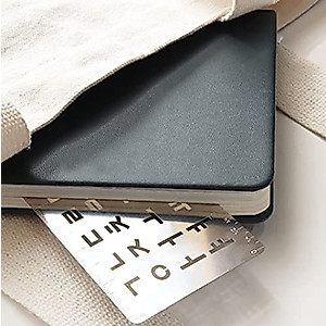 Hangul Korean Bookmark Steel Ruler Shape Ruler Figure Ruler Korean Words in Context Korean Vocabulary Inch cm