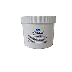 Aqua Buff 2000 ONE Step Buffing & POLISHING Compound, Fiberglass Coatings, Inc, DIY, Boat, Gel Coat, CAR Paint, AUTO, Metal, Aluminum, Professional Grade for Professionals, 1 Quart