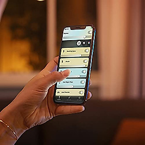 Philips Hue White Ambiance Single Smart LED Bulb [E14 Small Edison Screw] with Bluetooth, Compatible with Alexa, Google Assistant and Apple Homekit