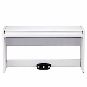 KORG LP-380U Digital Home Piano with 88-Key Fully Weighted Keyboard, Built-in Speakers, Furniture Stand, and 3-Pedal Unit (LP-380-WH U)