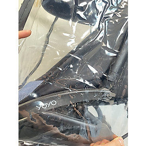 Rain Cover,Dust Cover for Babyzen YOYO & YOYO2 Strollers .Stroller Accessories Windproof EVA Stroller Cover