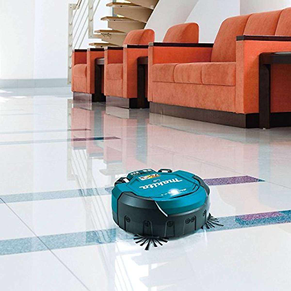 Makita DRC200PT 18V X2 LXT Lithium-Ion Brushless Cordless Robotic Vacuum Kit (5.0Ah)