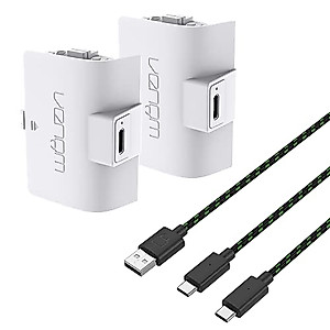 Venom Rechargeable Battery Twin Pack - White (Xbox Series X, Xbox Series S)) (Xbox Series X)