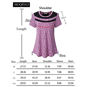 MOQIVGI Gym Clothes for Women Tops Short Sleeve Athletic Shirts and Tees Exercise Hiking Cycling Pilates Aerobics Yoga Activewear Grey XX-Large