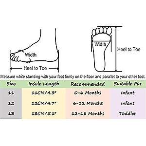 Lykmera Infant Girls Boys Casual Single Shoes First Walkers Shoes Toddler Prewalker Sports Shoes Infant Girls Walk Shoes (Khaki, 6-12 Months)