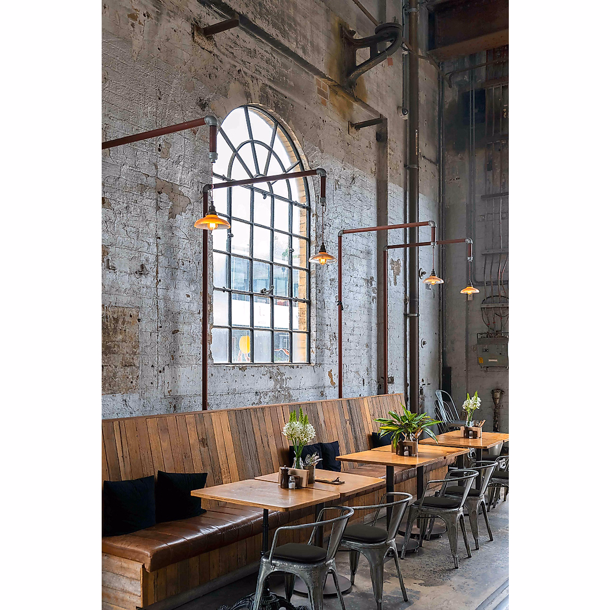 Rounded Back Chair Cushion: Fits Industrial/Modern/Farmhouse Type Chairs and Stools. Handmade in USA (Grey 4 Pack)