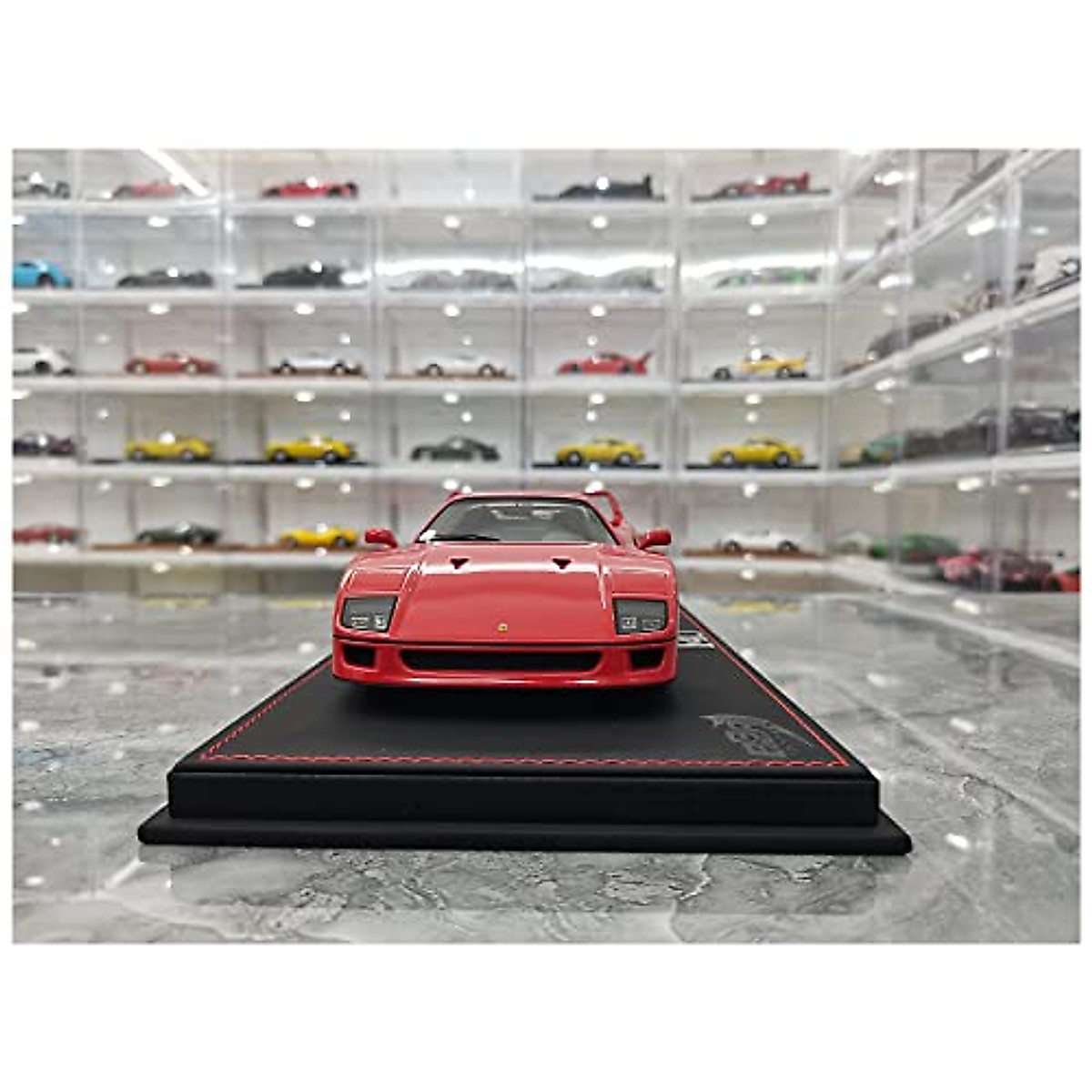 APLIQE Scale Model Vehicles for Ferrari F40 Ferrari Automatic Transmission Limited Edition Simulation Resin Car Model 1 18 Sophisticated Gift Choice
