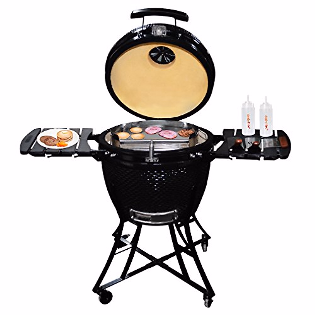 Onlyfire Stainless Steel Scraper Tools and Spatula with Riveted Smooth Wood Handle Fits for Teppanyaki Grills,Griddle, Blackstone Grill, Pizza Stone/Peel, Camp Chef Flat Top Grill and Other