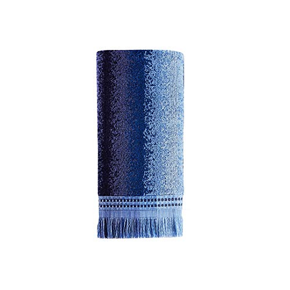 SKL Home Eckhart Stripe Hand Towel Set, Blue 2 Count