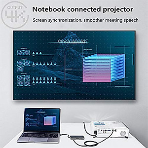 ZPLJ High-Speed USB C Adapter Expansion Dock Station 8 in-1 USB C Hub with Ethernet Port 4K HDMI PD Charging 3 USB 3.0 Ports Support SD TF Card Reader Compatible Portable