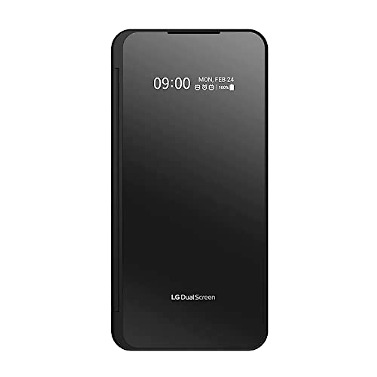 UrbanX Dual Screen Case for LG V60 ThinQ 5G with Type-C Adapter - Black