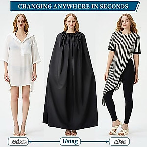 Portable Changing Room Changing Tent for Dancer Instant Dressing Cover Ups Privacy Shelters for Beach Car Boating Taking Photo, 4.59ft Length