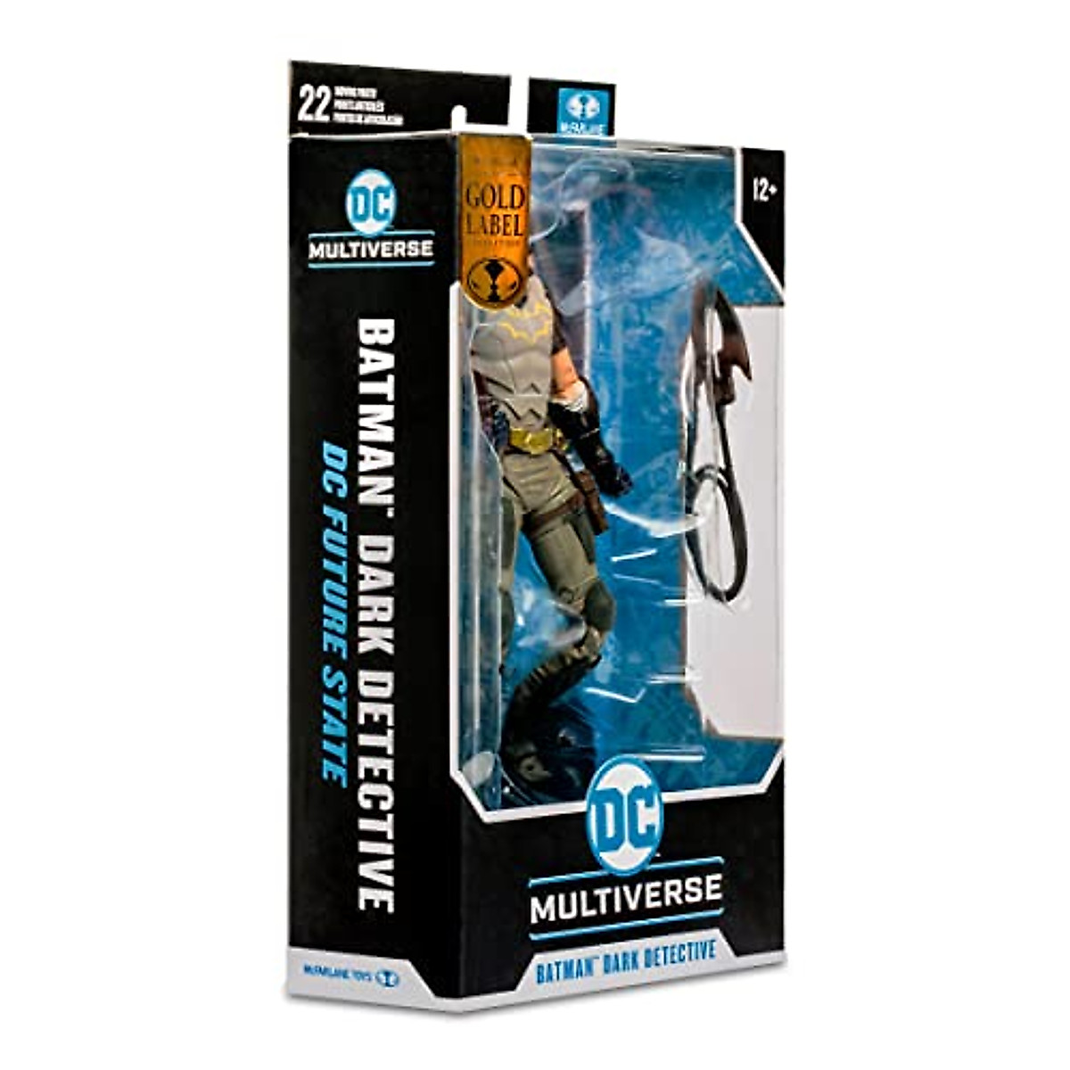 McFarlane Bandai DC Multiverse Action Figure - Future State - Dark Detective (Gold Label) Multicolour TM15354