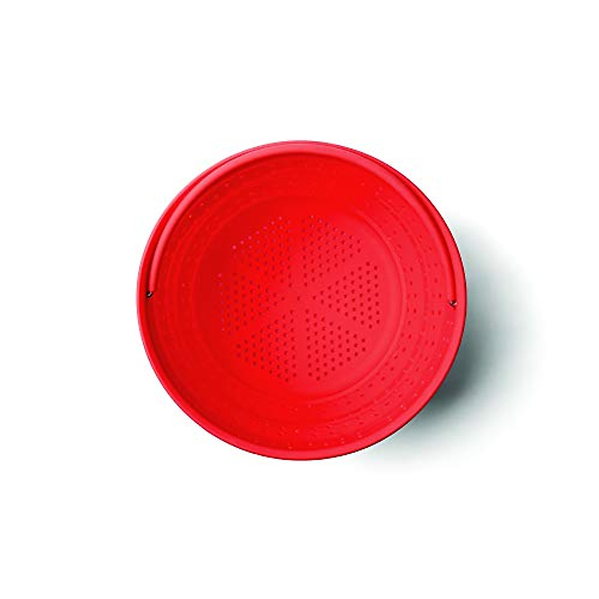 Fox Run Collapsible Silicone Steamer Basket Insert for Instant Pot, 6-Quart, Red