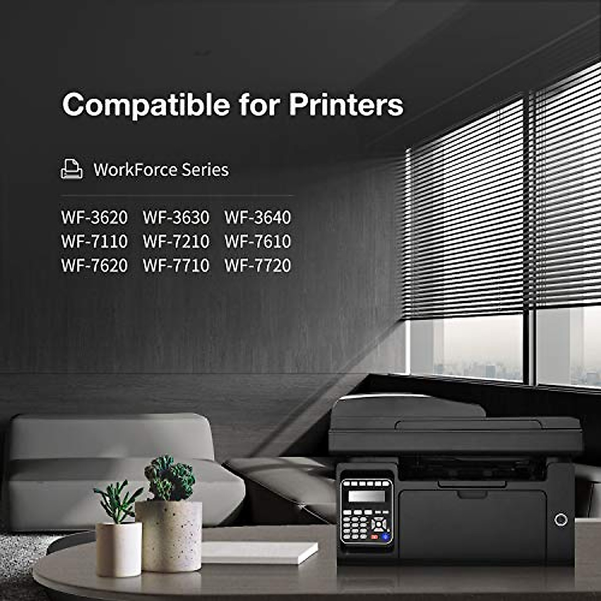 LEMERO Remanufactured Ink Cartridges Replacement for Epson 252 XL 252XL T252XL to use with Workforce WF-7710 WF-7720 WF-3640 WF-3620 WF-7620 WF-7210 (2 Black, 2 Cyan, 2 Magenta, 2 Yellow, 8-Pack)