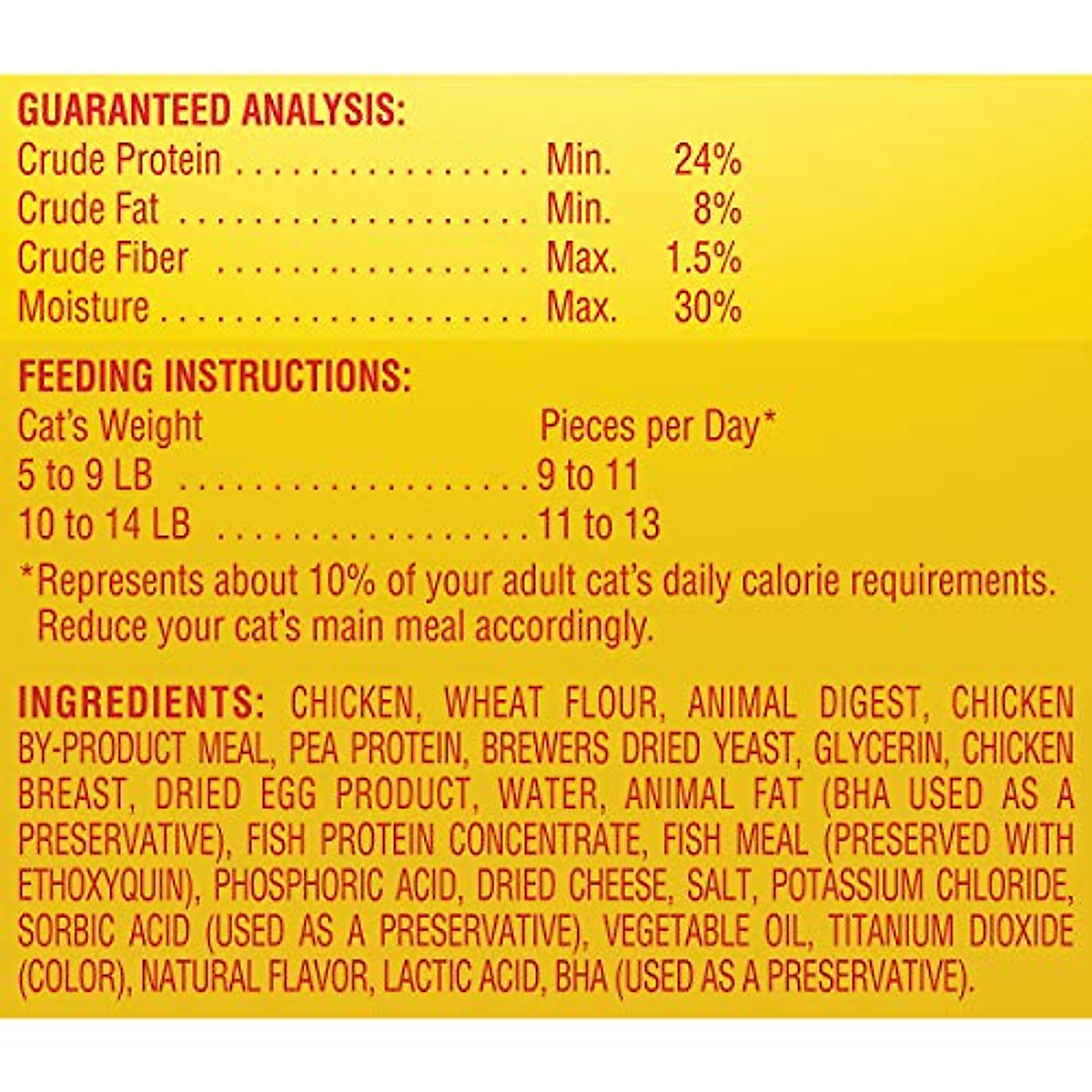 Meow Mix Irresistibles Soft Cat Treats with Real White Meat Chicken, 3 oz