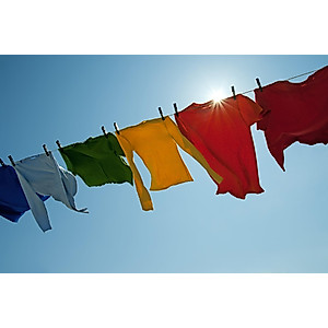 EVERLASTO Quality 20m 'Orient' PVC Clothes/Washing Line 4.8mm Thick - Green