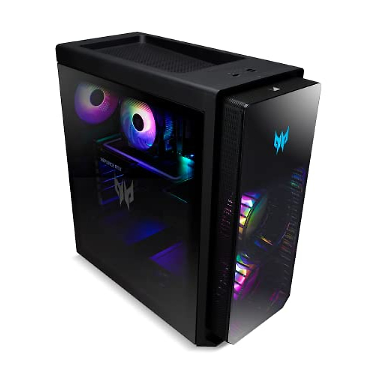 Acer Predator Orion 5000 PO5-650-UR12 Gaming Desktop | 13th Gen Intel Core i7-13700F 16-Core | NVIDIA GeForce RTX 4070 Ti | 16GB DDR5 | 1TB PCIe Gen4 SSD | Intel Wi-Fi 6E | RGB Keyboard & Mouse,Black