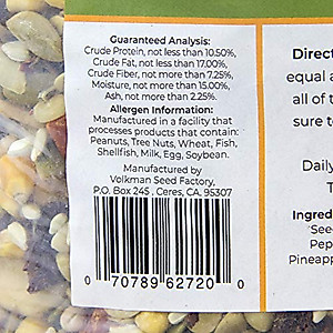 Volkman Seed Featherglow Parrot Treat 4lb