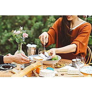 Cheese Knife Set, Esup Premium 6-Piece Stainless Steel Cheese knives Set with Gift Box for Weddings, Housewarming, Anniversaries, Birthday and Christmas