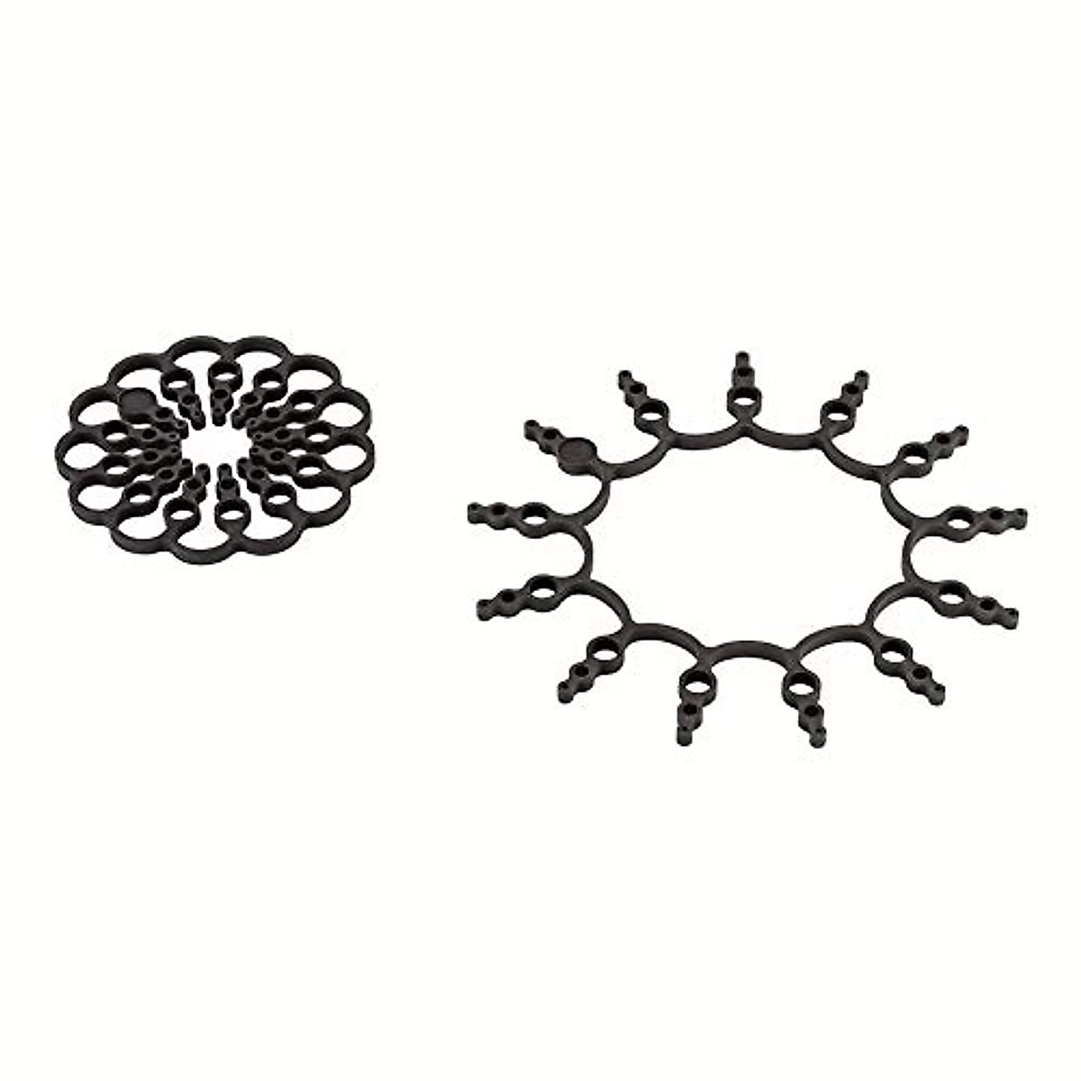 Kuhn Rikon Trivet & Pan Guard, (Set of 3), Black