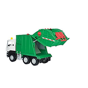 Driven by Battat – Large Toy Recycling Truck For Kids – Toy City Vehicle – Lights & Sounds Toy Truck – Movable Parts – 3 Years + – Standard Green Recycling Truck