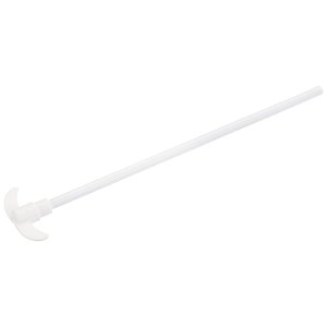 MECCANIXITY PTFE Electric Stirring Rod 250x47mm Overhead Stirrer Mixer Shaft with Foldable Paddle for Lab