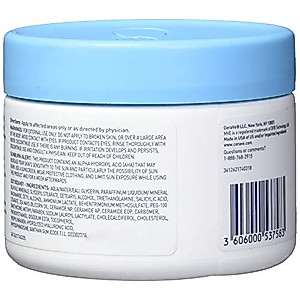 CeraVe Sa cream | 12 ounce | renewing salicylic acid body cream for rough and bumpy skin | fragrance free, 12 Ounce