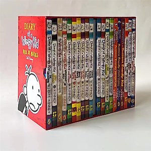 Diary Adventure|Journal of a Wimpy Kid Paperback Box Set (Books 1-22)