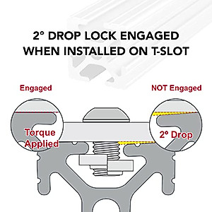 8020, 1010, 10 Series 1 Inch x 1 Inch T-Slotted Aluminum Extrusion DIY Extruded Linear Slot Bar Rail 80/20 (89" Long, Clear Anodize)
