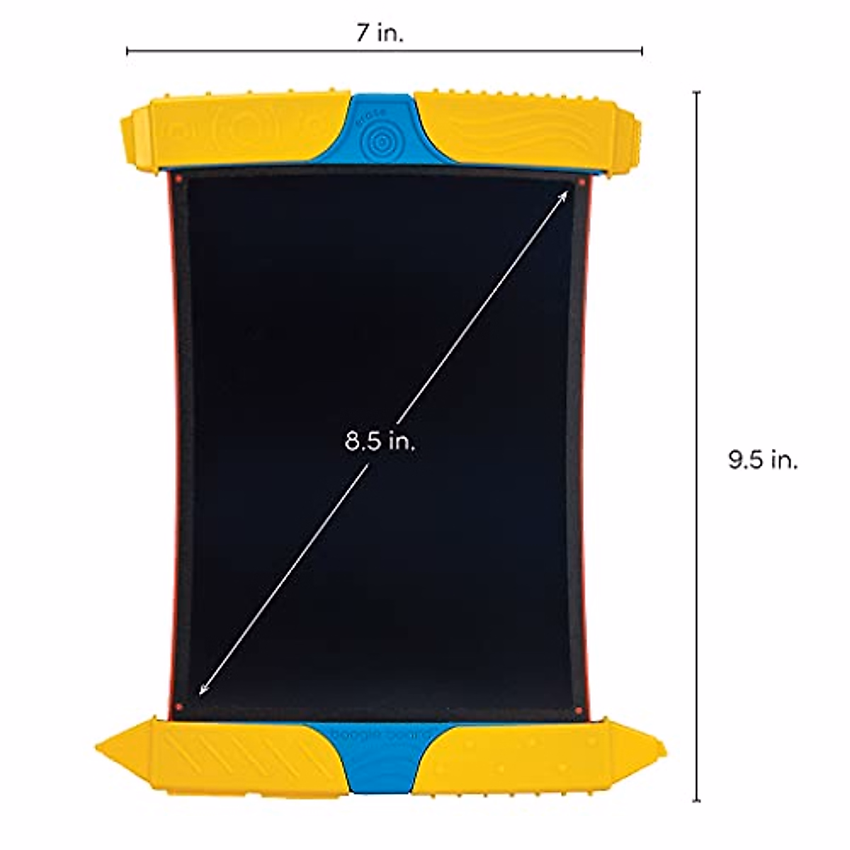 Boogie Board Scribble n’ Play Reusable Kids’ LCD Drawing Board, Doodle Board with Colorful Writing, Easy Erase Button, 4 Texture Drawing Styluses for Kids Ages 4+