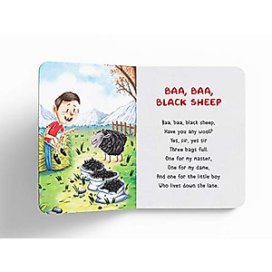 Nursery Rhymes Board Book: Illustrated Classic Nursery Rhymes (My First Book series)