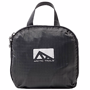 Franklin Sports Arctic Trails Lightweight Packable Durable Travel Hiking Backpack Daypack Outdoor Compact Foldable Design