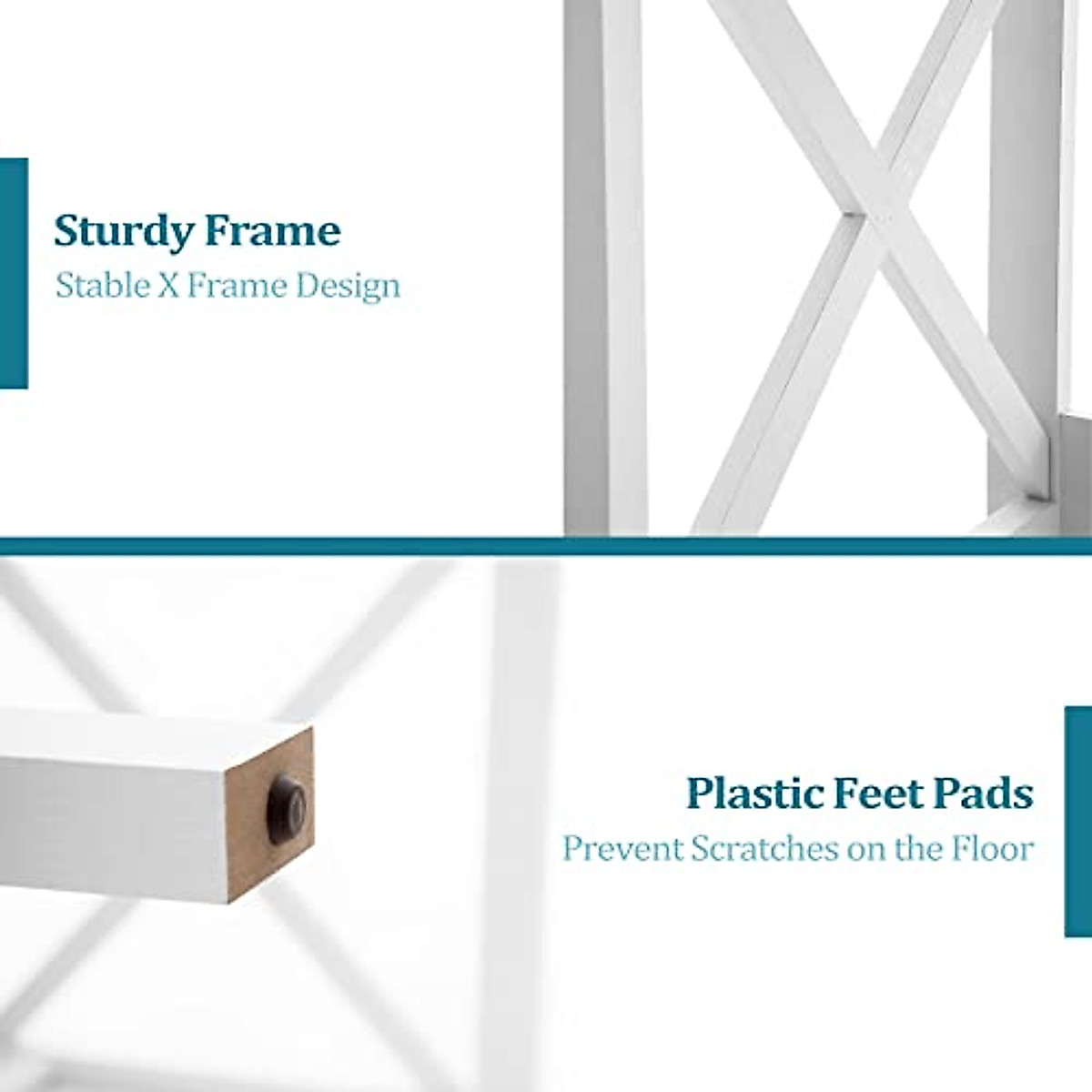 VredHom White Office Computer Desk with Drawers - Small Writing Desk, 39 Inch for Home and Office Use - Organize Your Workspace with Style.