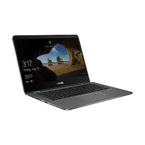 ASUS ZenBook Flip 14 Ultra-Slim Convertible Laptop, 14” Full HD IPS Level, 8th Gen Intel Core I5-8265U Processor, 8GB LPDDR3, 256GB PCIe SSD, Backlit, Fingerprint, Windows 10 Home - UX461FA-DH51T