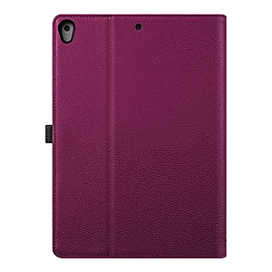 Fintie Case for iPad Air (3rd Gen) 10.5" 2019 / iPad Pro 10.5" 2017 - [Corner Protection] 360 Degree Rotating Smart Protective Stand Cover w/Pencil Holder, Auto Sleep/Wake, Purple
