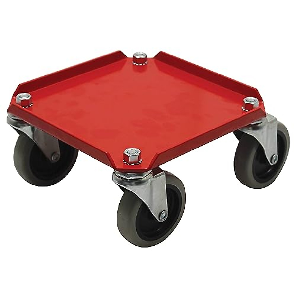 Extreme Max 5800.0228 V-Slides Snowmobile Dolly System - Steel, Red