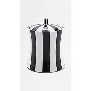 Jonathan Adler Secrets Canister, Black/White, One Size