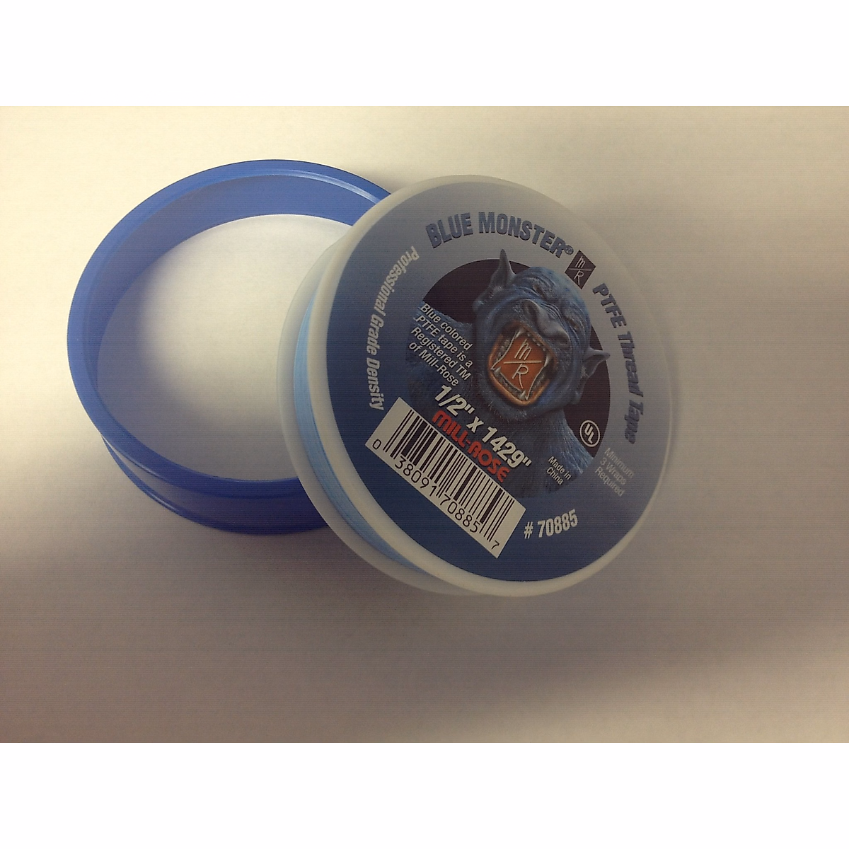 Mill-Rose 70885 Blue Monster PTFE Pipe Thread Sealant Tape, 1/2-Inch x 1429-Inches, Blue