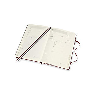 Moleskine Passion Journal, Wine, Hard Cover, Large (5" x 8.25") Bordeaux Red, 400 Pages