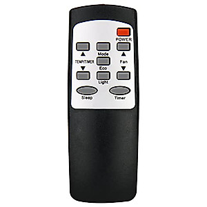 Replacement for Frigidaire Air Conditioner Remote Control FFTA103WA1 FFTA103WA2 FFTA123WA1 FFTA123WA2 FFTA142WA2 FFTH082WA1 FFTH102WA2 FFTH122WA2 FFTH142WA2 FFRE063WAE FFRE083WAE FFRE103WAE