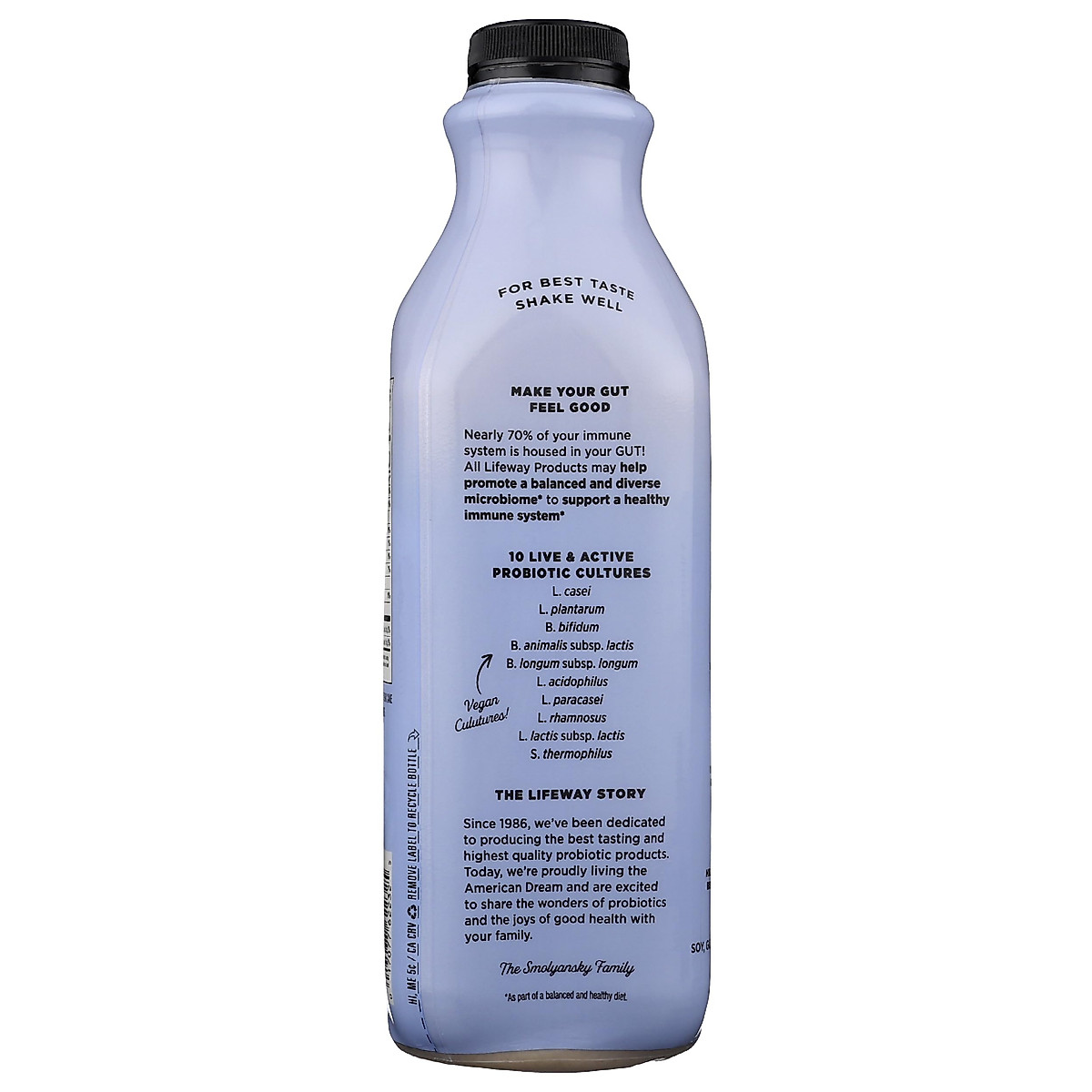LIFEWAY Organic Plain Oat Drink, 32 FZ