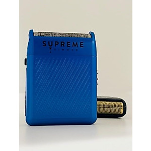 SUPREME TRIMMER Foil Shaver STF101 (150 Min Runtime) & Replacement Cutters SB11 | Solo - Blue