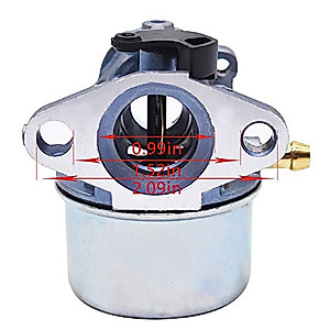 ALL-CARB 799868 Carburetor-Assy Replacement for Briggs Stratton 498170 498254 497314 6-6.75 HP Engine Replacement for Murray Craftsman Snapper 22" Push Mower Carb