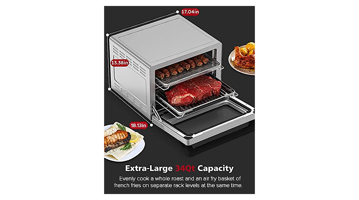 NuWave Todd English iQ360 Smart Oven - 20-in-1 Digital Kitchen Appliance